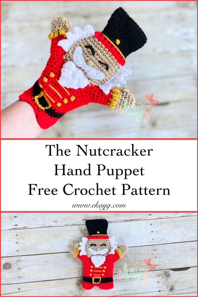 Nutcracker Hand Puppet - ekayg crafts